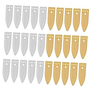 NAMOARLY 30pcs Sheet Copper Zinc Strip Supply Electric Sauna Thermostat Sander Xt60 Alligator Clips Electroplating Plate Fusebug Battery Electrodes Zinc Anode Flashing Anti