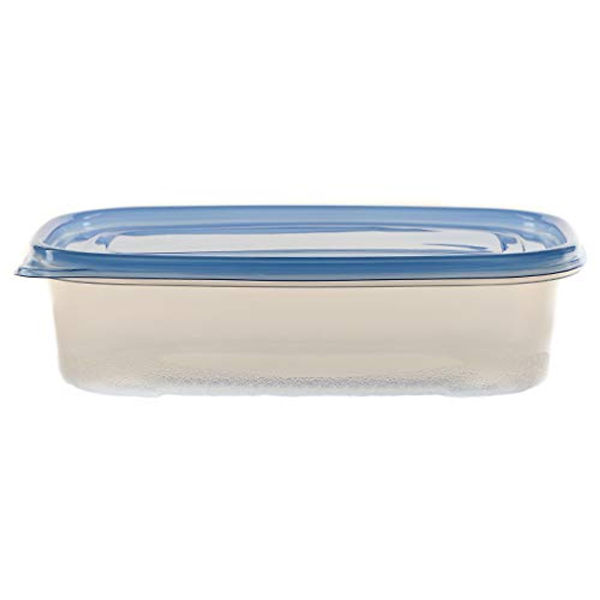 EcoQuality [3 PACK] 64oz Rectangular Oblong Plastic Reusable Storage Containers with Snap On Lids - Airtight Stackable Reusable Plastic Food Storage, Leak-Proof, Meal Prep, Lunch, Togo, BPA-Free