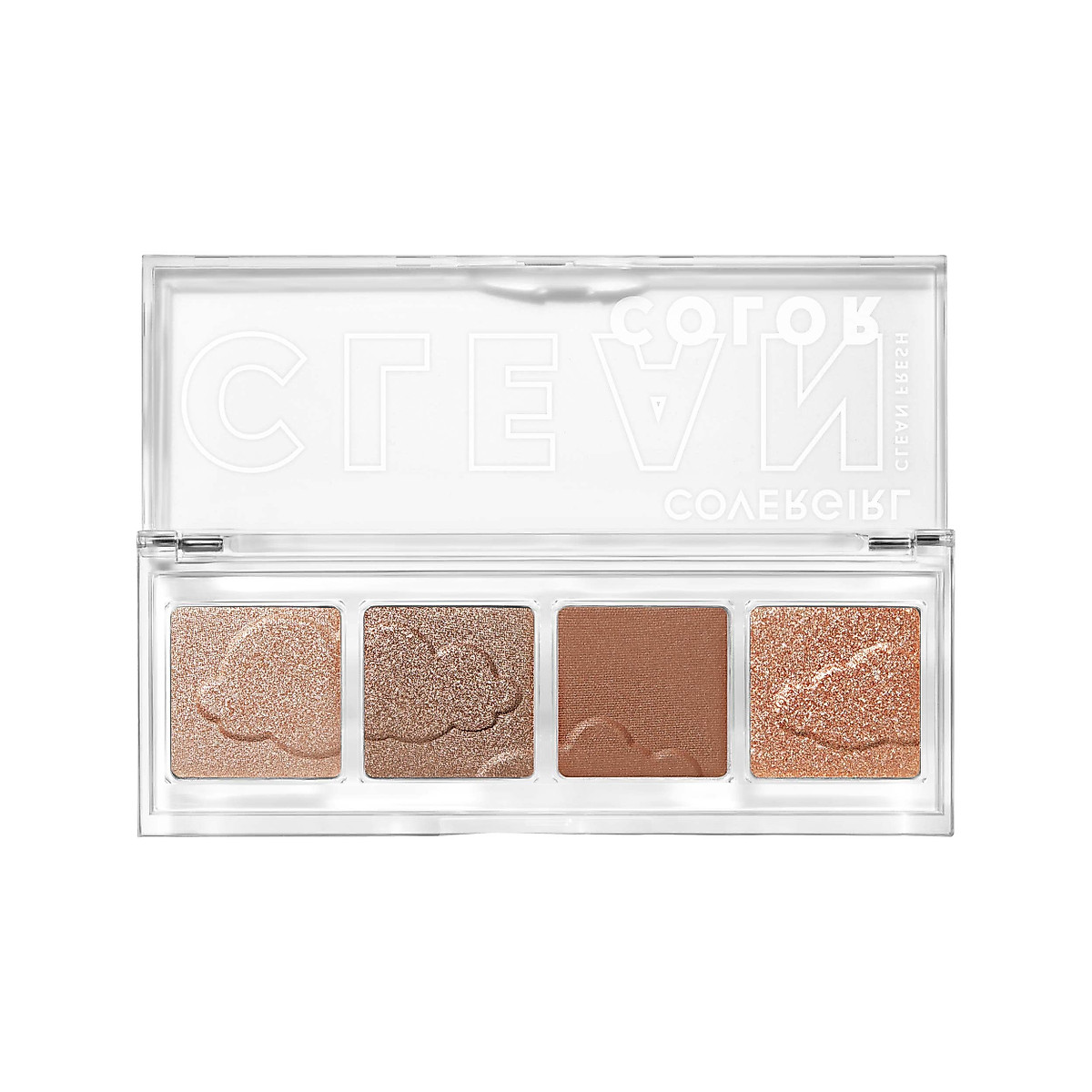 COVERGIRL Clean Fresh Clean Color Eyeshadow – Eyeshadow, Eyeshadow Palette, Shimmer Eyeshadow, Vegan Formula - Shimmering Beige, 4g (0.14 oz)