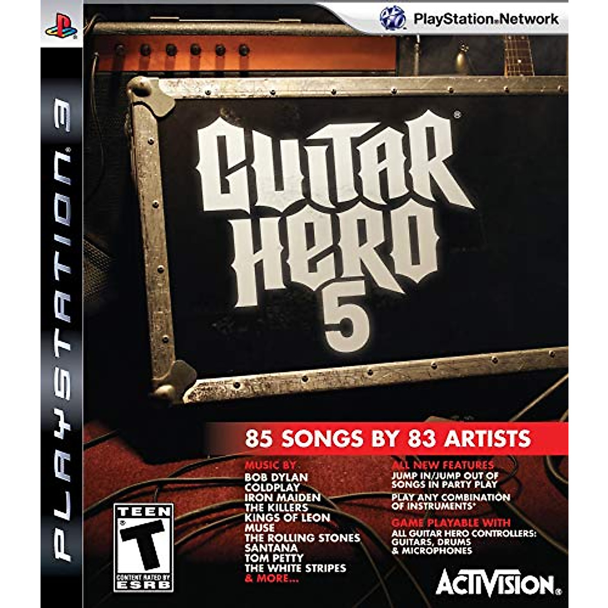 Guitar Hero 5 Stand Alone Software - Playstation 3 (Game only) (Renewed)