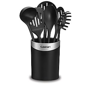Cuisinart CTG-00-CCR7 Curve Crock with Tools, Set of 7 , Black