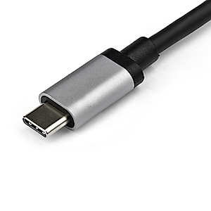StarTech.com 2.5GbE USB C to Ethernet Adapter NBASE-T NIC - USB 3.0 Type C 2.5/1 Gigabit/100 Mbps Multi Speed Network/USB 3.1 Laptop to RJ45/LAN Thunderbolt 3 Compatible/MacBook Pro Surface (US2GC30)