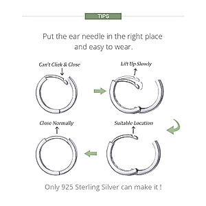 MUNDELL 925 Sterling Silver Cute Cat Huggie Hoop Earrings for Cat Lovers Hypoallergenic Hoop Earrings Statement Fine Jewelry