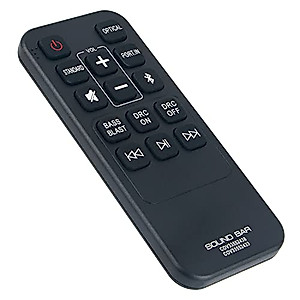COV33552438 COV33552433 Replacement Remote Control Applicable for LG 2.0 Channel Compact Sound Bar SK1