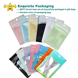 Magnetic Stirrer Stir Bars, Diameter 0.32" (8 mm), Length 1.2" (30 mm), 5 Pieces