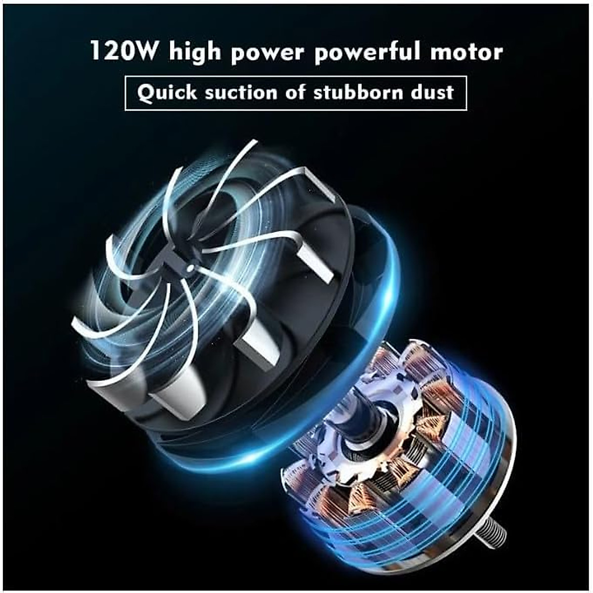 UIRPK Coporie Wireless Handheld Car Vacuum Cleaner 8000/9000pa,Coporie Cleaner,Coporie Cordless Handheld Vacuum Cleaner,Coporie Car Vacuum Cleaner Strong Suction (B,8000Pa Blue)