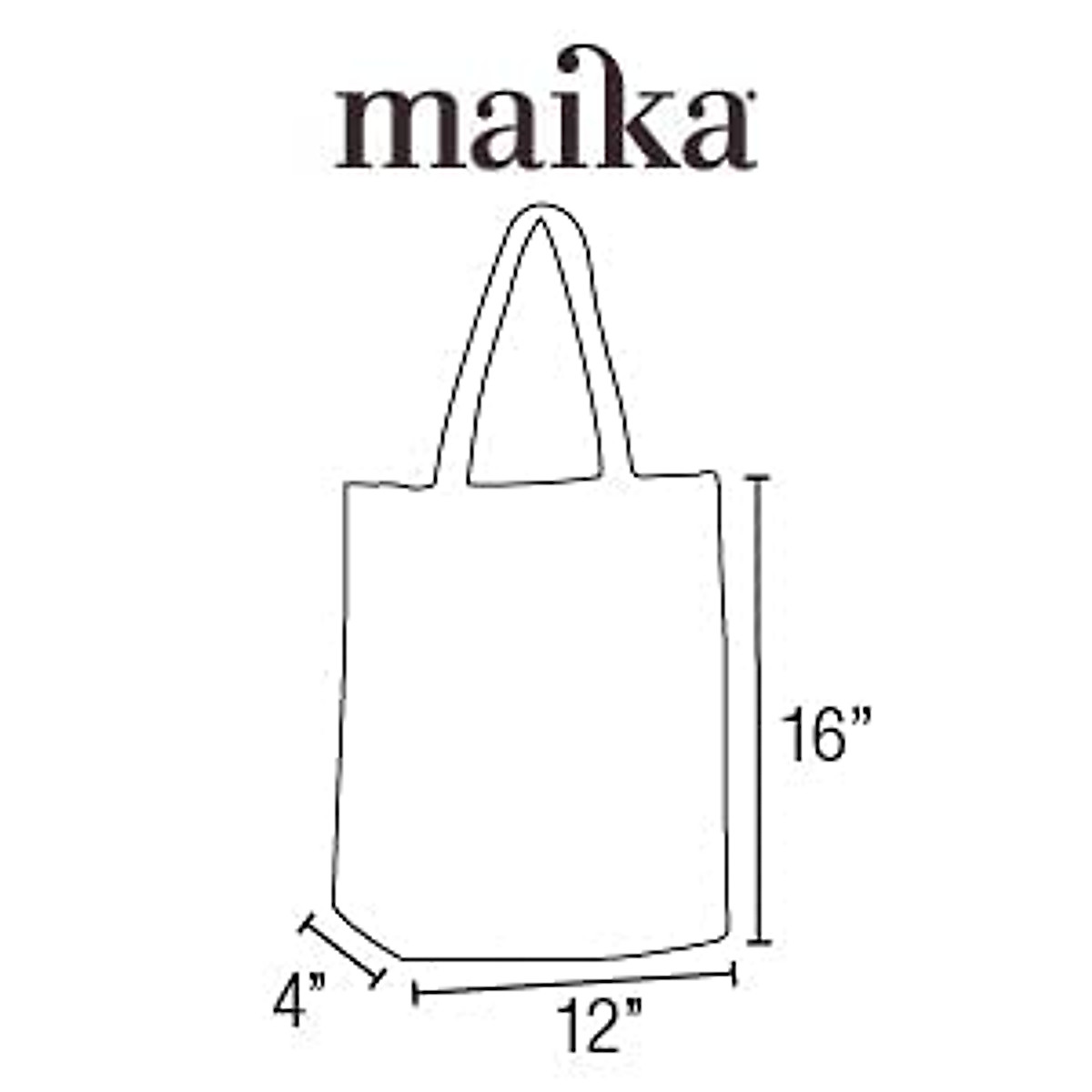 Maika Market Tote, Nochi, Grey