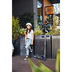 Razor A2 Kick Scooter for Kids – Wheelie Bar, Foldable, Lightweight, Front Vibration Reducing System, Adjustable Height Handlebars