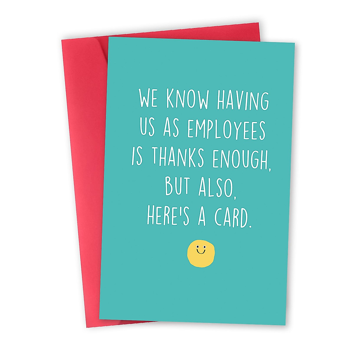 Beixian Boss's Day Card, Happy Boss Day Gifts for Men Women Boss, Funny Boss Day Card from Staff Coworke Employee, Boss Appreciation Card,Thank You Boss Card, Leaving Card for Leader Manager