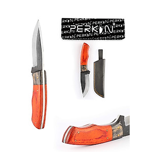 Perkin PK666 Hunting Knife with Sheath Fix Blade Knife