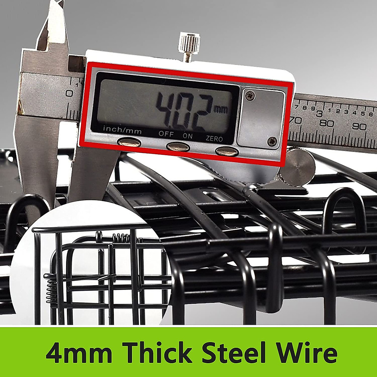 Folding Bike Basket,Cargo Basket for Bike,Removable Front Bag Rear Rack Hanging Bicycle Basket,Collapsible Bike Baskets for Women's and Men's,Mountain Bike Accessories Bike Frame Basket 1 Pack