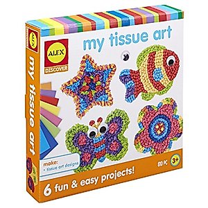Alex Discover My Tissue Art Kids Art and Craft Activity