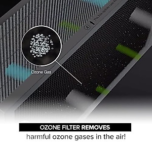Nuwave OxyPure Genuine Replacement Ozone Emission Removal Filter, Eliminates Toxic Ozone to Less than 1 PPB, Produced & Sold by Original Manufacturer for OxyPure Models 47001, 47002, 47003, and 47004