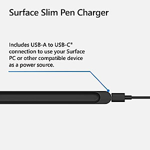 Microsoft Surface Slim Pen Charger - Matte Black