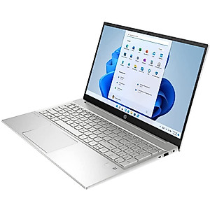 HP Newest Pavilion Touchscreen Laptop, 15.6”FHD 1080P IPS Display, AMD Ryzen 7 5825U, 16GB RAM, 512GB PCIe SSD, Wi-Fi 6, Webcam, USB-A&C, with Tikbot HDMI Cable