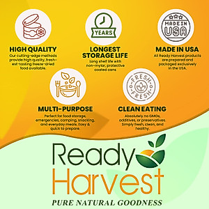 Ready Harvest Red Beans Canned Food Canned Beans Quick-Cook Beans Emergency Food Supplies Survival Food Emergency Food Rations #10 Can 25-Year Shelf Life 3 lbs