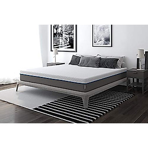 Signature Sleep Flex 10" Charcoal Gel Memory Foam Mattress - King