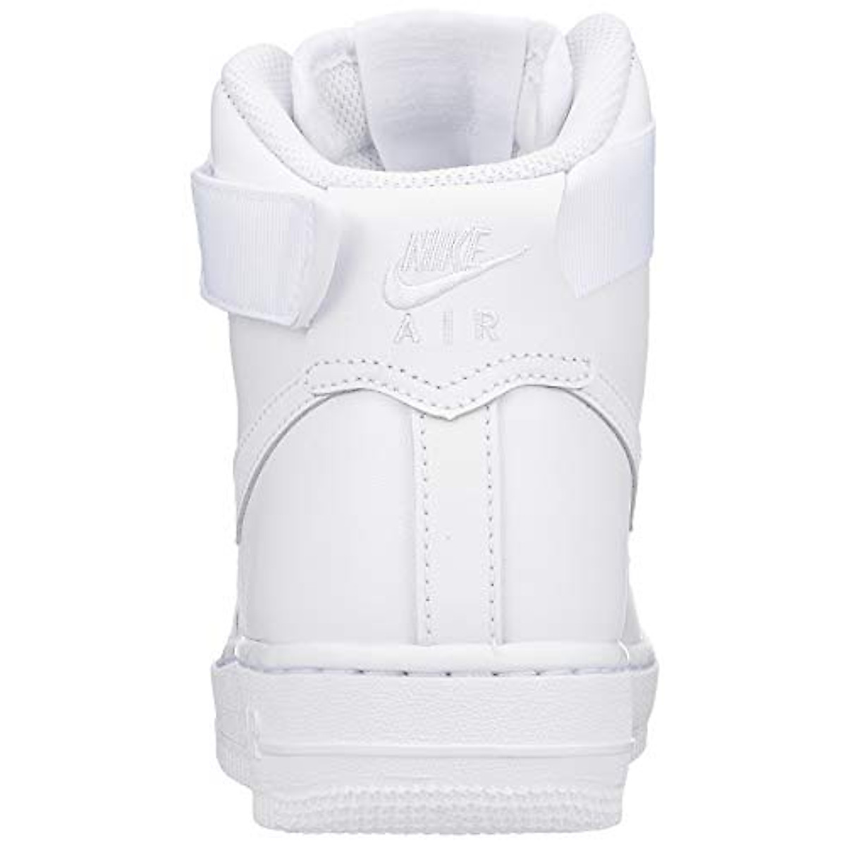 Nike Women's AIR Force 1 HIGH Casual Shoes (7, White/White/White)