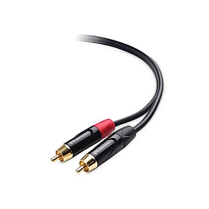 Cable Matters Dual XLR to RCA Cable 10 ft, XLR Female to RCA Cable (Dual Female XLR to RCA Cable) - 10 Feet