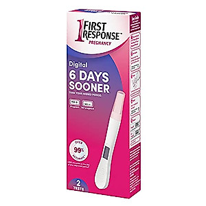 First Response Gold Digital Pregnancy Test, 2 Pack