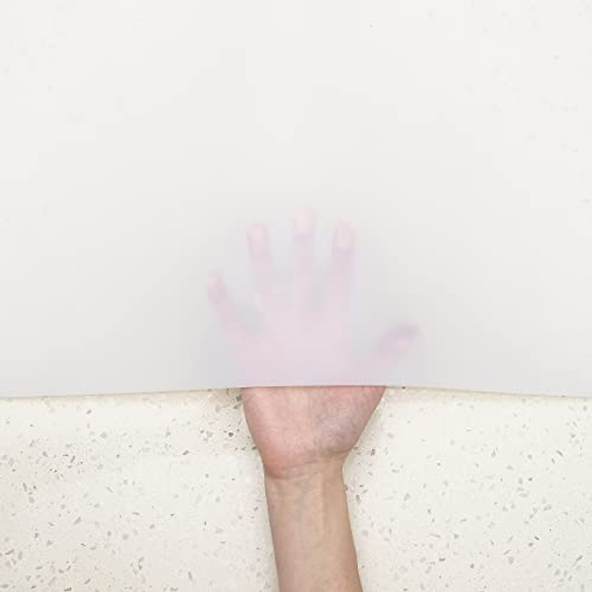 gasare, Extra Large, Thicker, Heat Resistant Mats, Countertop Protector, Silicone Mats for Kitchen Counter, Non Slip, Waterproof, Washable, 25 x 17 Inches x 1.4 mm, Set of 2, Translucent