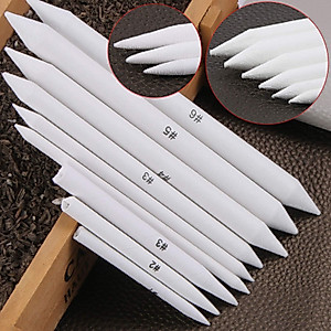 84 Pcs Blending Stumps and Tortillions, Paper Art Blenders, Art Pencils, Drawing Pencils for Student Artist Charcoal Sketch Drawing Tools, Sketch Supplies