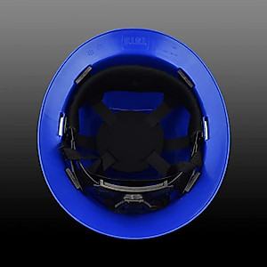 HDPE Hydro Dipped Full Brim Hard Hat with Fas-trac Suspension (Mate Blue) (Matte Blue)