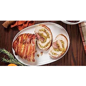 Creole Food Turducken (Boudin, 5lb) - Gourmet Stuffed Poultry Delight - Pre-Seasoned and Ready for Cooking to Simplify Your Holiday Cooking - A Suculent Trio of Turckey, Duck, and Chicken - Elevate your Holiday Dining Experience and Savor the Incredible F