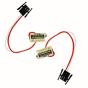 WELLVEUS 5Pcs 1/2AA 3V PLC Replacement Battery for FDK CR14250SE Sanyo CR14250