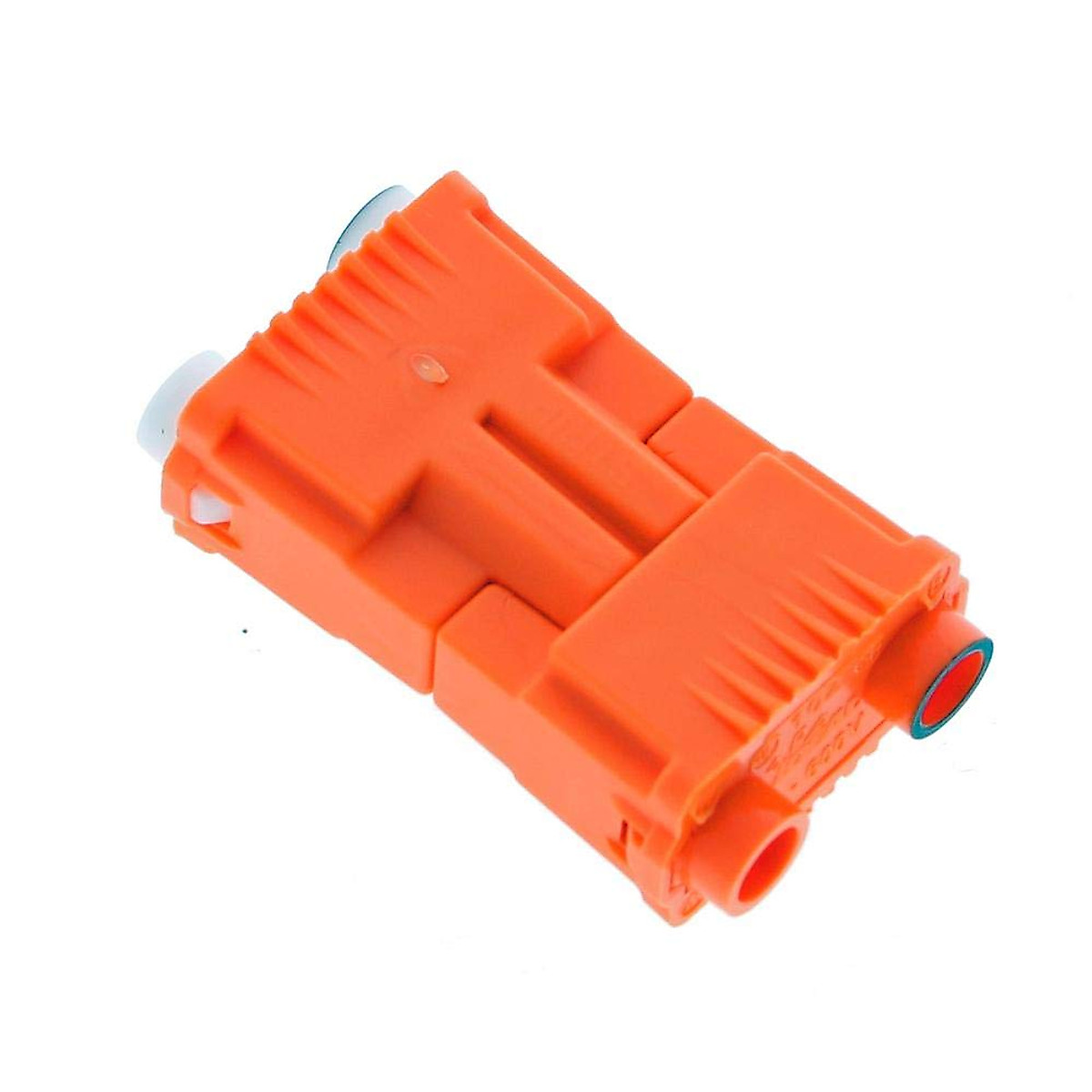 IDEAL Electrical 30-352J 14-12 AWG Luminaire Disconnect, 2-Wire, 6 Amp/600V Max, Orange, Screw Terminal, Screw Connector, Nylon