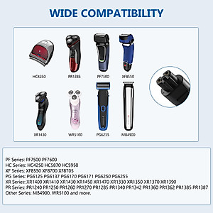 FNKTQL 5V for Remington Charger, Replacement Charger for Remington HC5870 HC4250 PF7500 PF7600 PG6250 PG6255 PG6170 PG6171 XR7000 XF8550 XF8700 Electric Razor Power Cord with Cleaning Brush