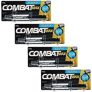 Combat 023400973064 Max Ant Killing Gel, 27 Grams (Pack of 4), 4 Pack