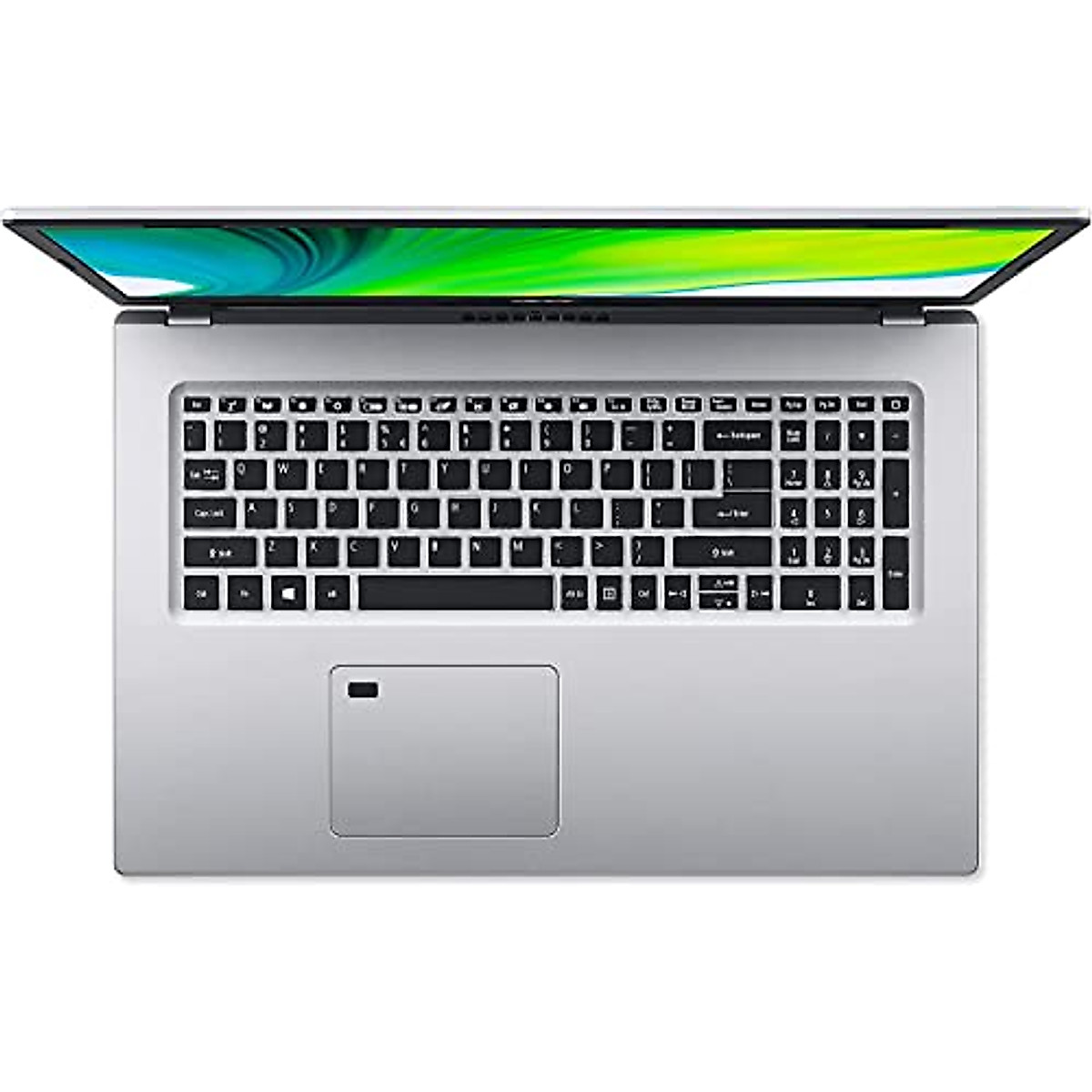 acer Aspire 5 Laptop, 17.3" FHD Display, Intel Core i7-1165G7 Processor, 32GB RAM 1TB PCIe SSD, Fingerprint Reader, Backlit Keyboard, Webcam, WiFi, Bluetooth, Windows 11 Home, Silver