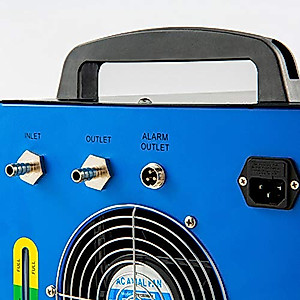 OMTech 6L Industrial Water Chiller 0.9hp 2.6gpm Water Cooling System CW-5200 Water Cooler for 60W 70W 80W 90W 100W 120W 130W 150W CO2 Laser Engraving & Cutting Machines, Cools 5200 BTU/Hour