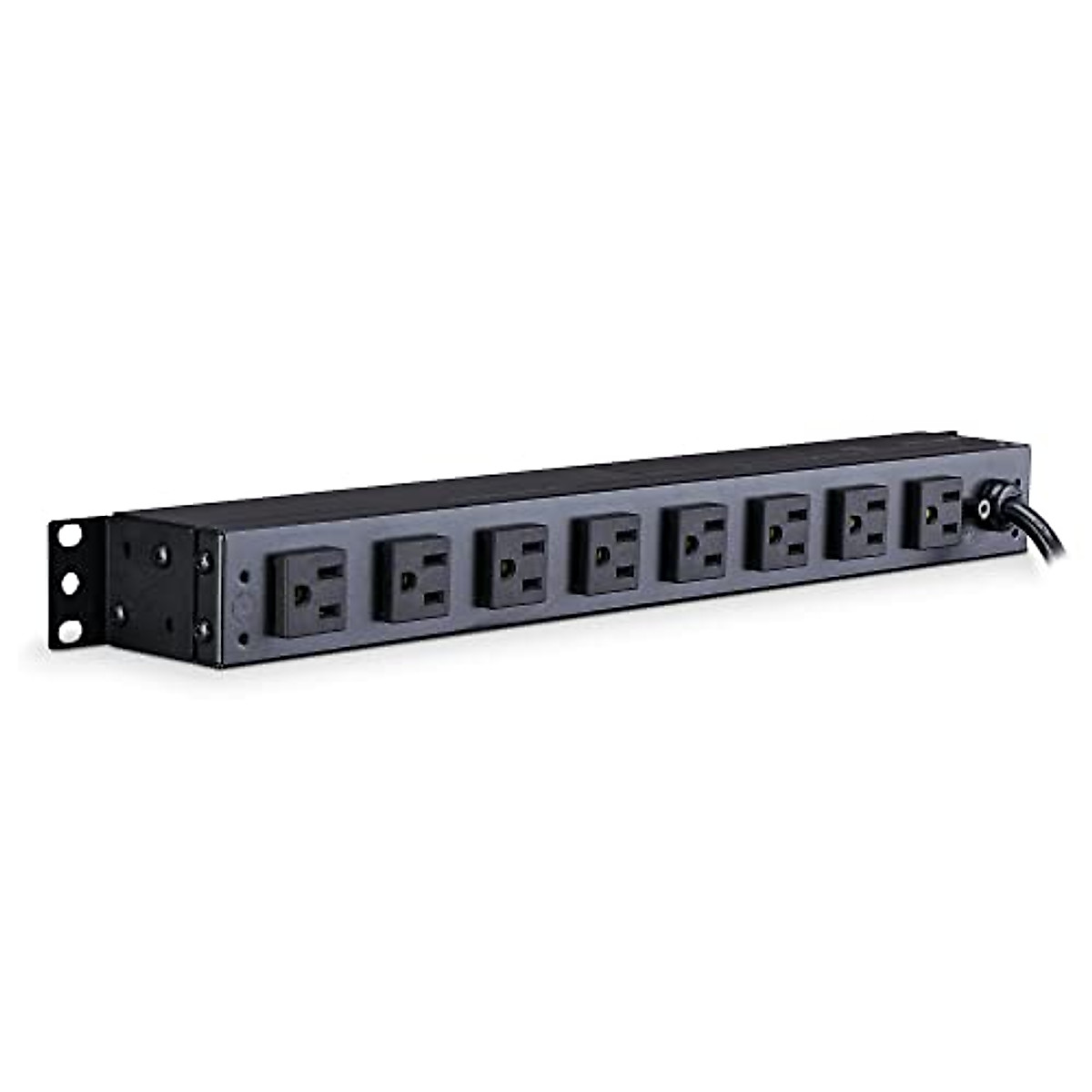 CyberPower PDU15B8R Basic PDU, 100-125V, 15A (Derated to 12A), 8 Outlets, 1U Rackmount