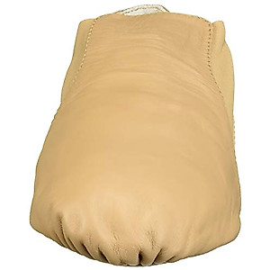 Bloch womens Elasta Bootie dance shoes, Tan, 8 US