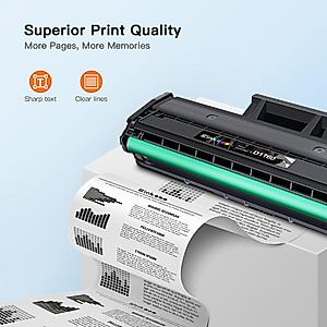 E-Z Ink (TM) Compatible Toner Cartridge Replacement for Dell YK1PM 1160 331-7335 HF44N HF442 to use with B1160 B1160w B1163w B1165nfw Mono Laser Printers (Black, 2 Pack)