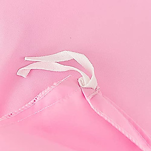 Colourful Snail Duvet Cover 3 Piece Set, Ultra Soft Double Brushed Microfiber Comforter Cover with Zipper Closure and Corner Ties, Queen, Pink