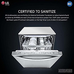 Top Control Smart wi-fi Enabled Dishwasher with QuadWash™ and TrueSteam®