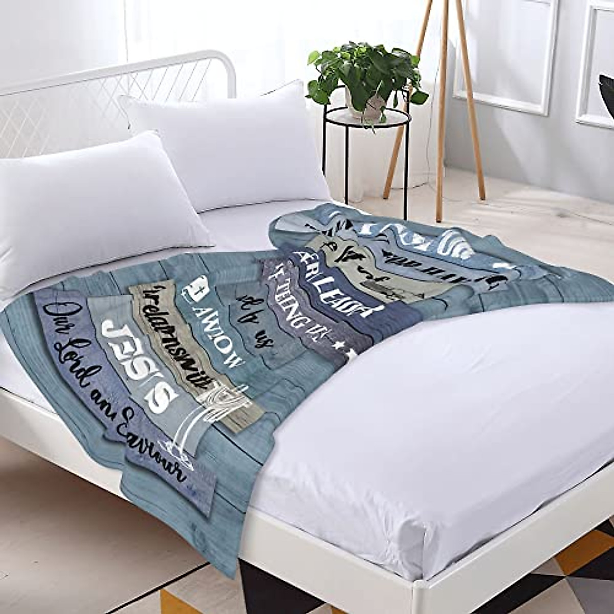 Pastor Appreciation Gifts, Pastor Blanket 50''x60'', Christian Pastor Gifts for Men Women, Birthday Blanket Soft Cozy Flannel Throw Blanket Religious Gift for Pastor Appreciation