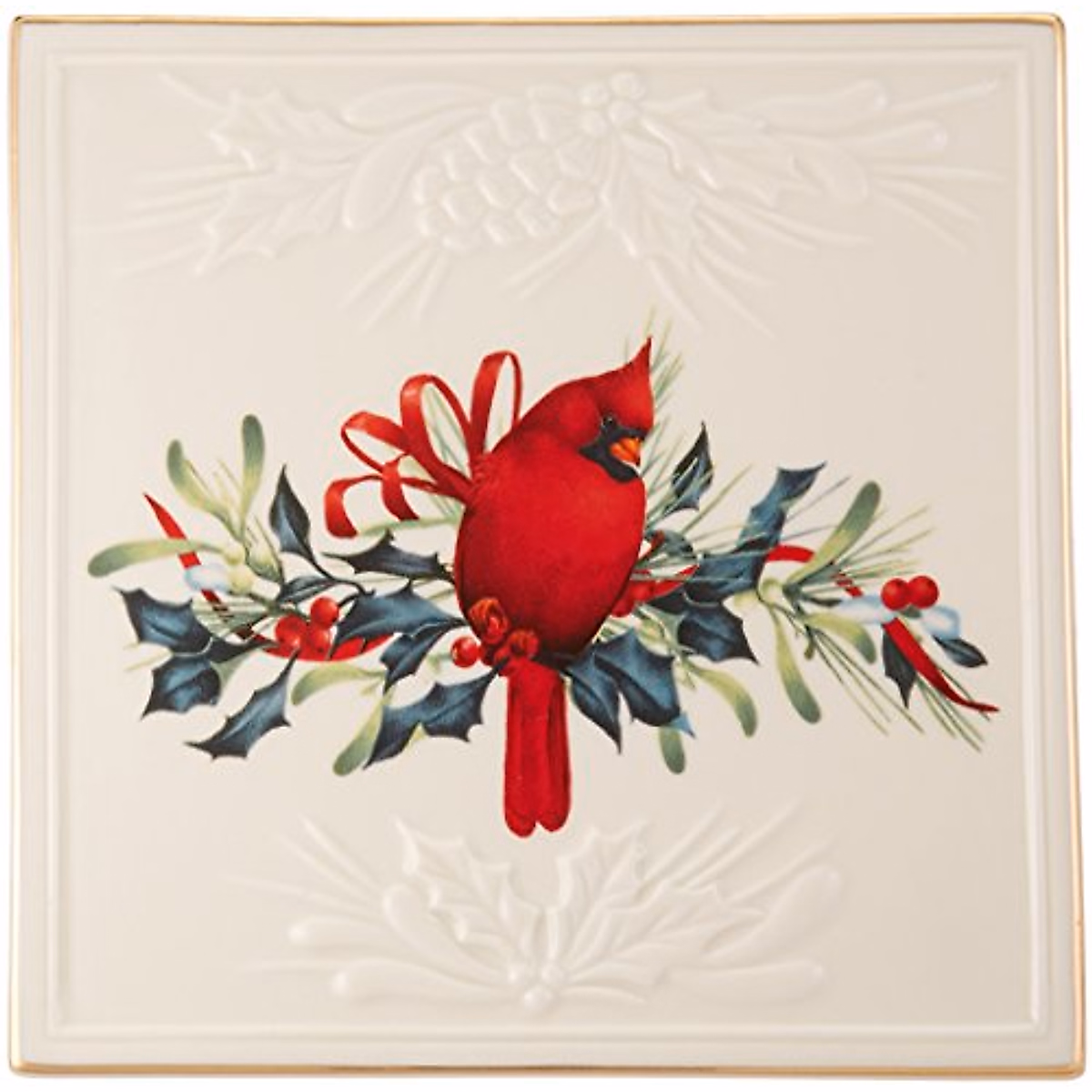 Lenox 870608 Winter Greetings Trivet