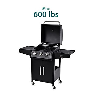 HOLKIE Caster Wheels 3 inch Locking Stem Casters, 1/2" -13 x 1-1/2" (Stem Diameter 1/2", Stem Length 1-1/2") Threaded Stem Casters Swivel Casters Set of 4 Heavy Duty Castors Gray