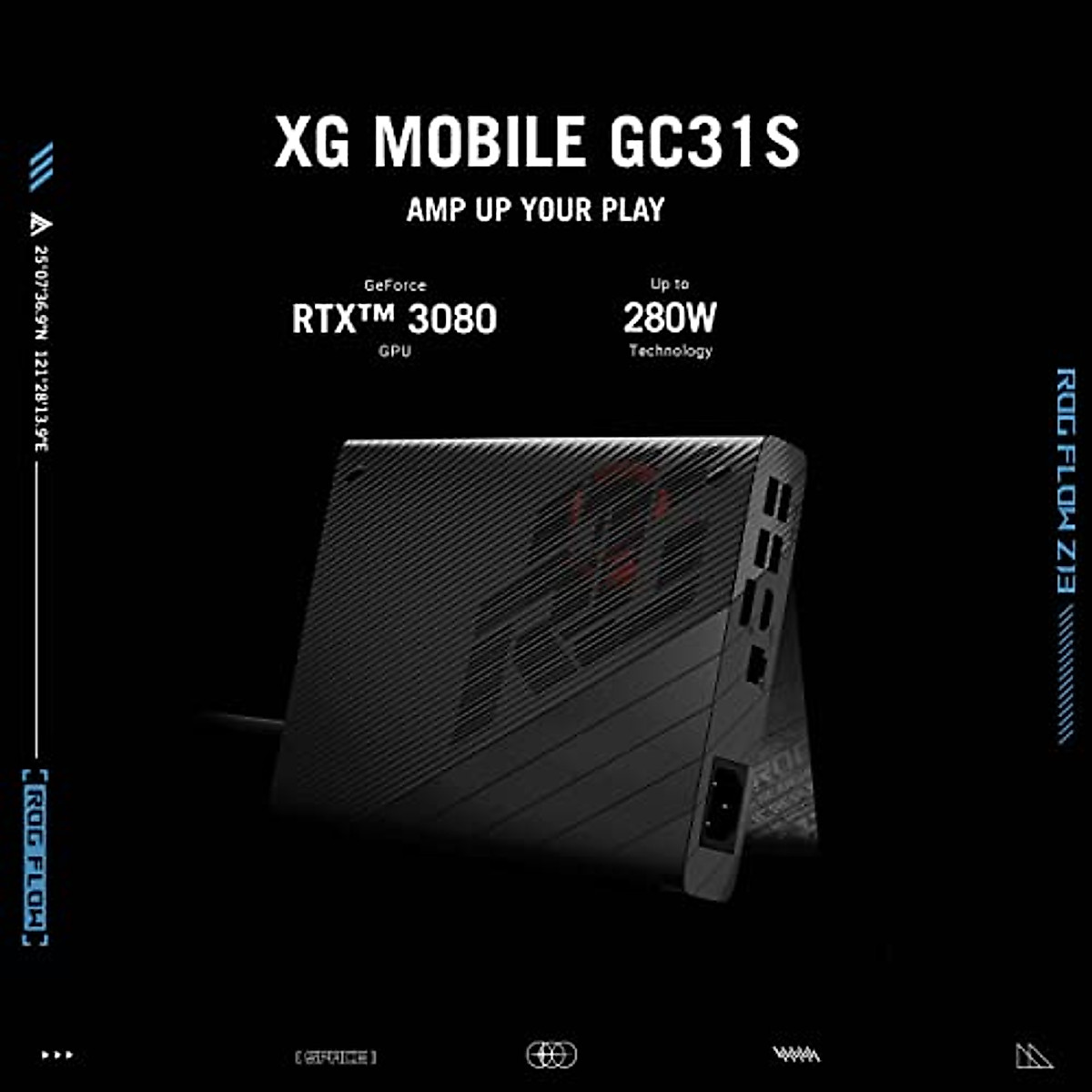 ASUS ROG Flow Z13 Gaming Tablet, 13.4” 4K Display, RTX 3050 Ti, 12th Gen Intel Core i9, 16GB RAM, 1TB SSD, XG Mobile Dock (RTX 3080), Detachable RGB Keyboard, Stylus, Win11, GZ301ZE-XS94-B