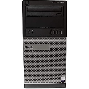 Dell OptiPlex 7010 Minitower Desktop PC - Intel Core i5-3470, 3.2GHz, 8GB, 512GB SSD, DVD, Windows 10 Professional (Renewed)