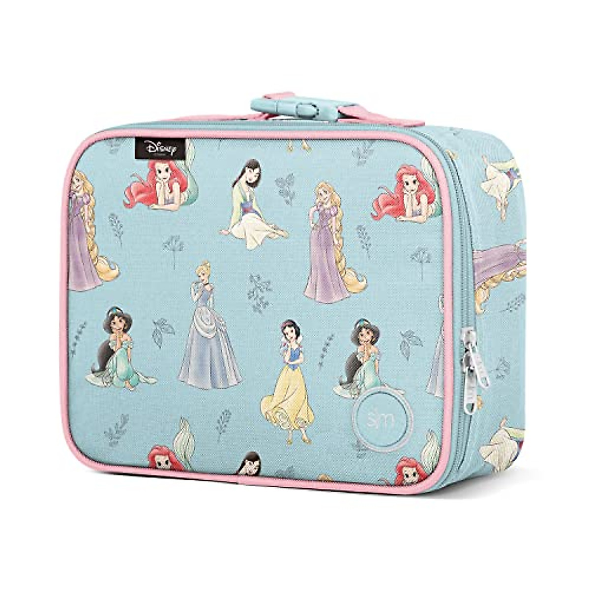 Simple Modern Disney Kids Lunch Box for Toddler | Reusable Insulated Bag for Girls, Boys Meal Containers for School | Hadley Collection | Princess Royal Beauty
