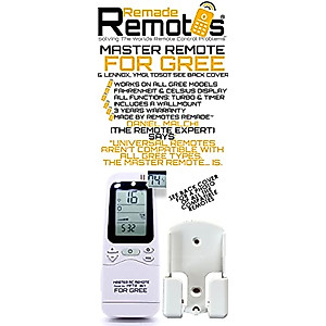 Master Universal Air Conditioner Remote for All Gree/Tosot/Lennox AC/ComfortStar