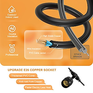 IForSoo Waterproof LED Christmas Snowflake Projector Lights Outdoor