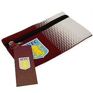 Aston Villa FC Pencil Case (One Size) (Claret Red/White)