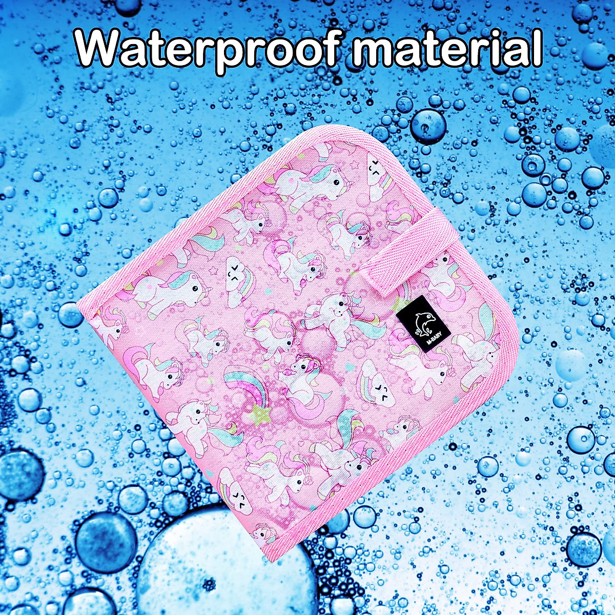 Miavogo Kids Erasable Doodle Book Set, Reusable Drawing Pad with 4 Page Coped Pattern & 12 Watercolor Pens, Preschool Travel Art Toy Scribbler Board for Road Trip Car Games Activities