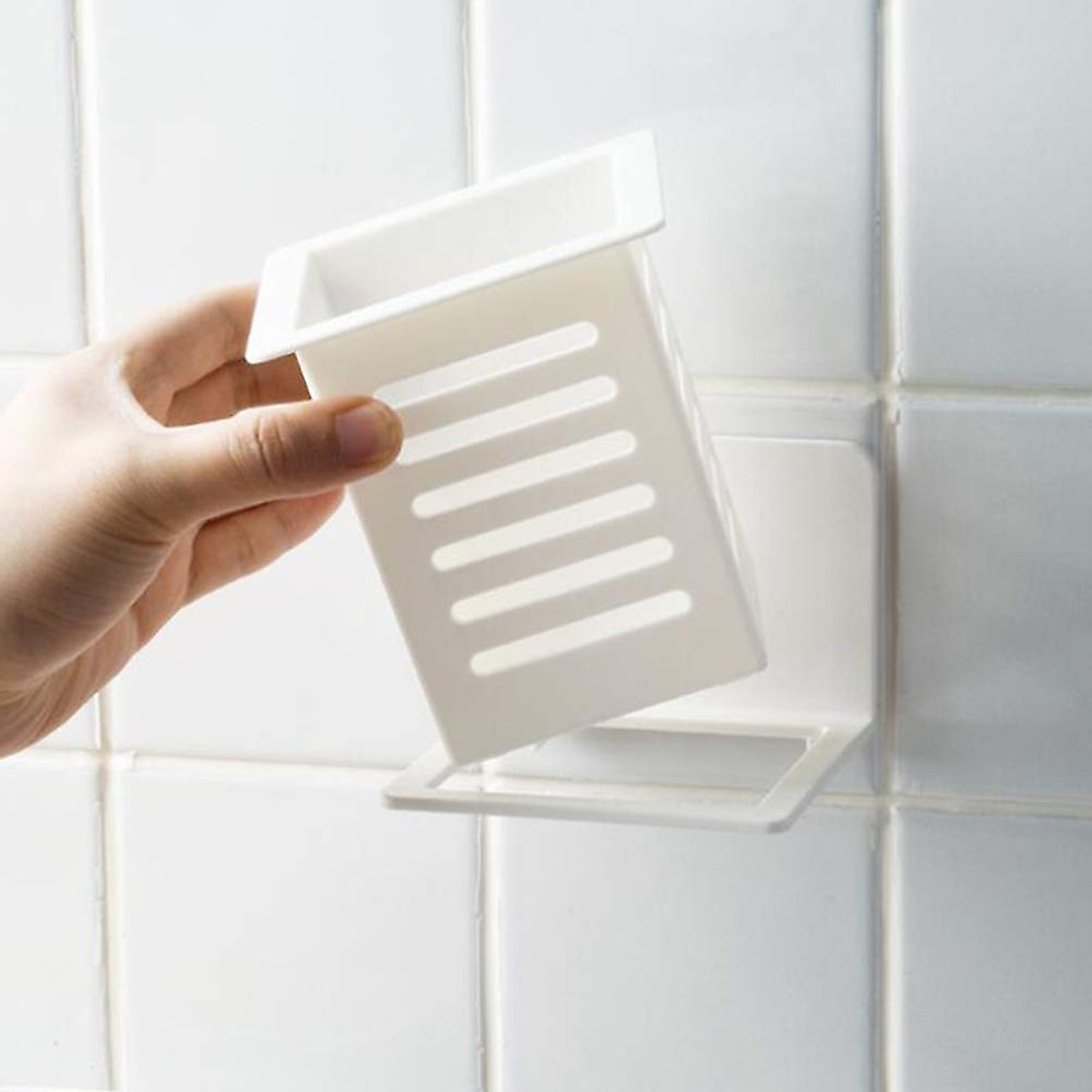 Hemoton Dishes Drying Rack Dish Drying Rack Dry Rack for Dishes Toiletry Organizer Wall Mounted Drying Rack Clothes Drying Rack Chopsticks Cage Kitchenware White Tableware